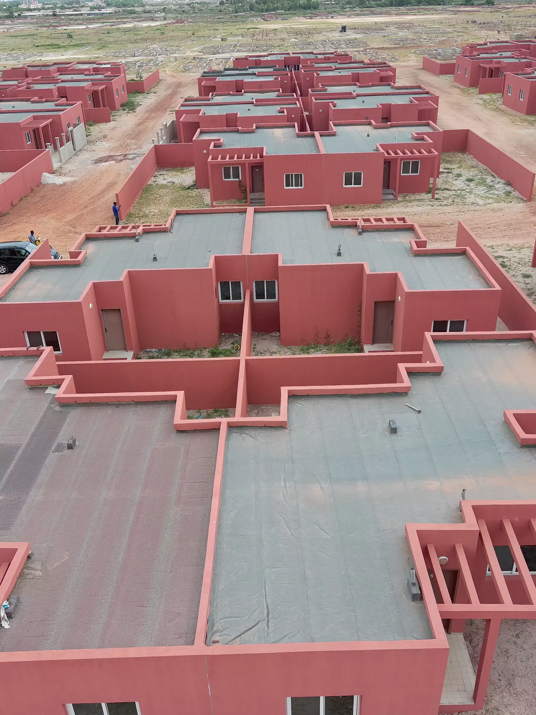 Projet SICAP LAC ROSE – Villas F3 et F4 - Group PRANDI Sénégal